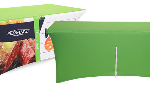 Stretch Table Cover | Trade Show Table Covers | Custom Table Covers